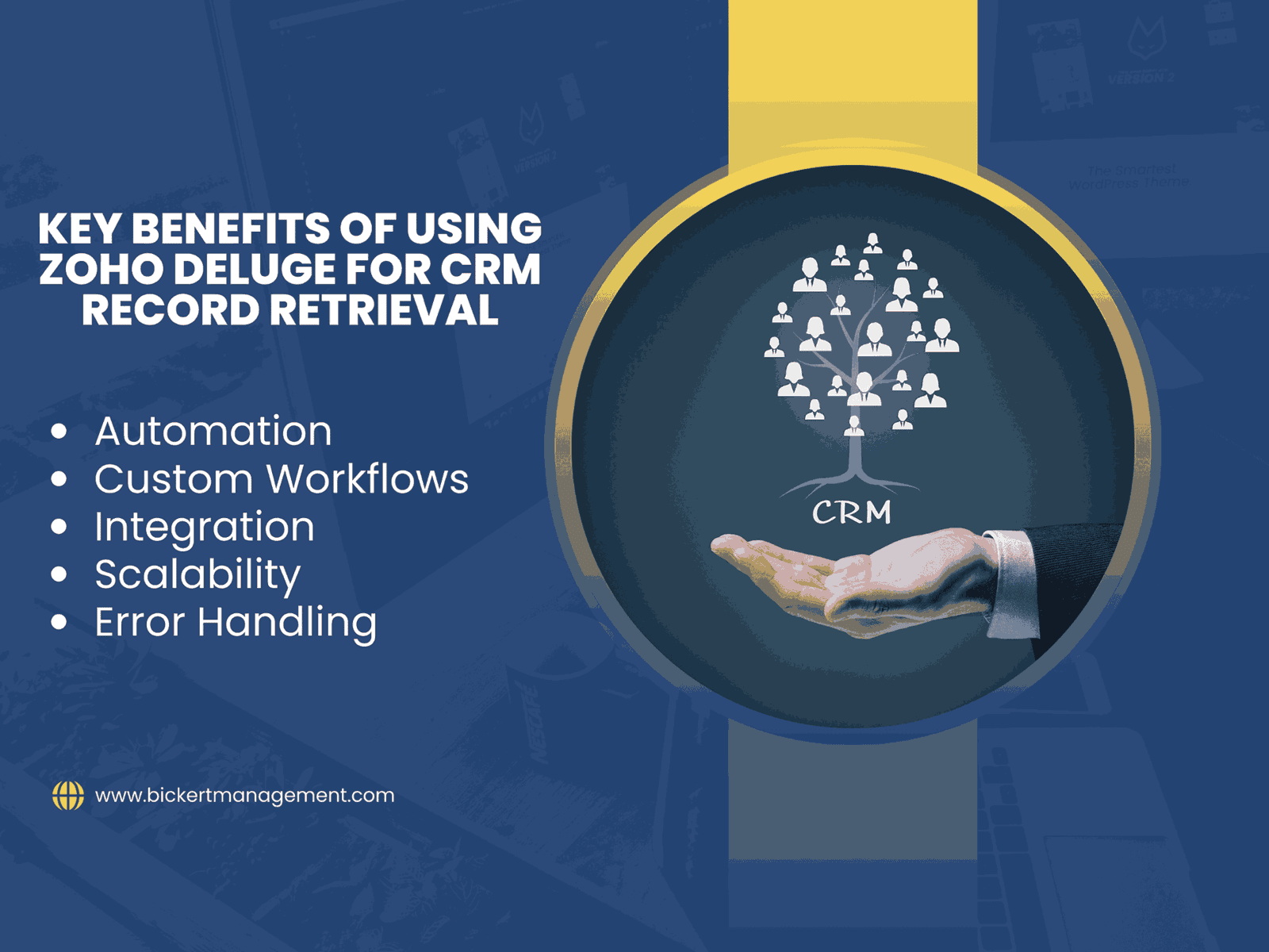 Step-by-Step Guide to Extract Records from Zoho CRM Using Zoho Deluge | Bickert Management Inc.
